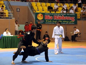Hanoi triumphs at pencak silat championship